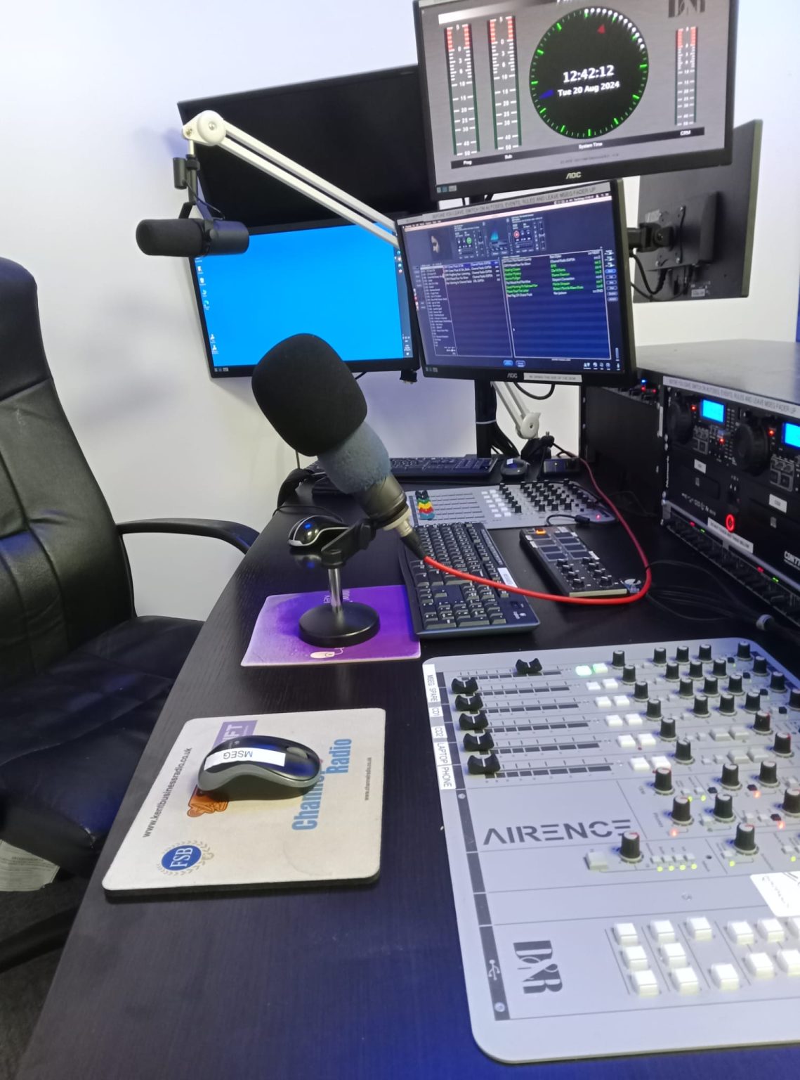 Hire our fully equipped sound studio